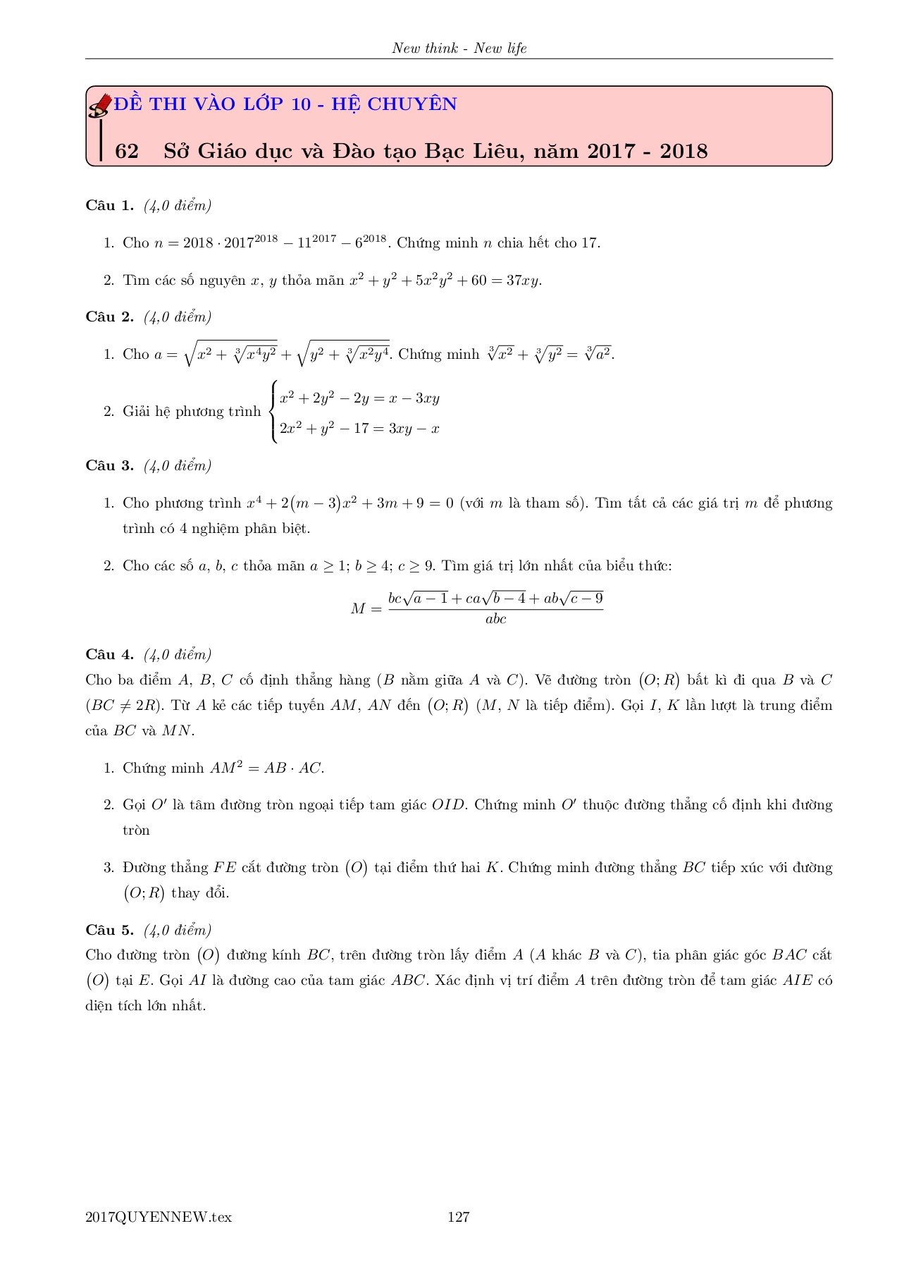 Tuyen-tap-de-thi-tuyen-sinh-vao-lop-10-mon-toan-nam-hoc-2017-2018 - oanhcluborg - Trang 129 ...