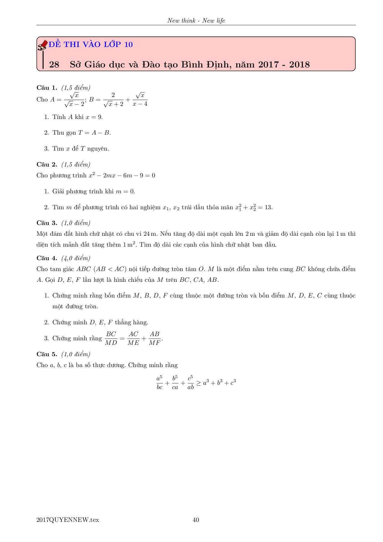 Tuyen-tap-de-thi-tuyen-sinh-vao-lop-10-mon-toan-nam-hoc-2017-2018 - oanhcluborg - Trang 42 | PDF ...