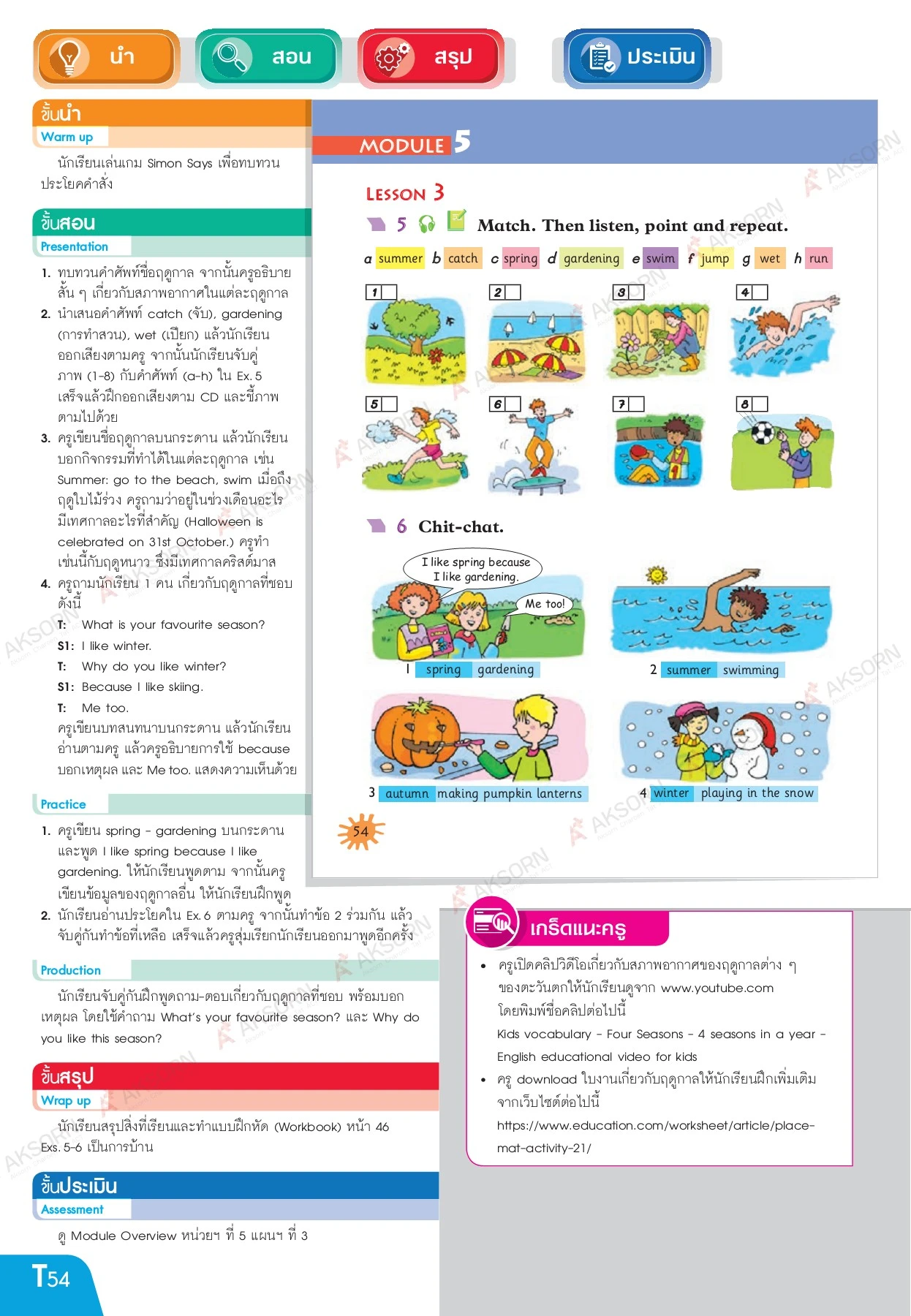 คู่มือครู ป.4 Extra & Friends - KruJojo - หน้าหนังสือ 77 | พลิก PDF ...