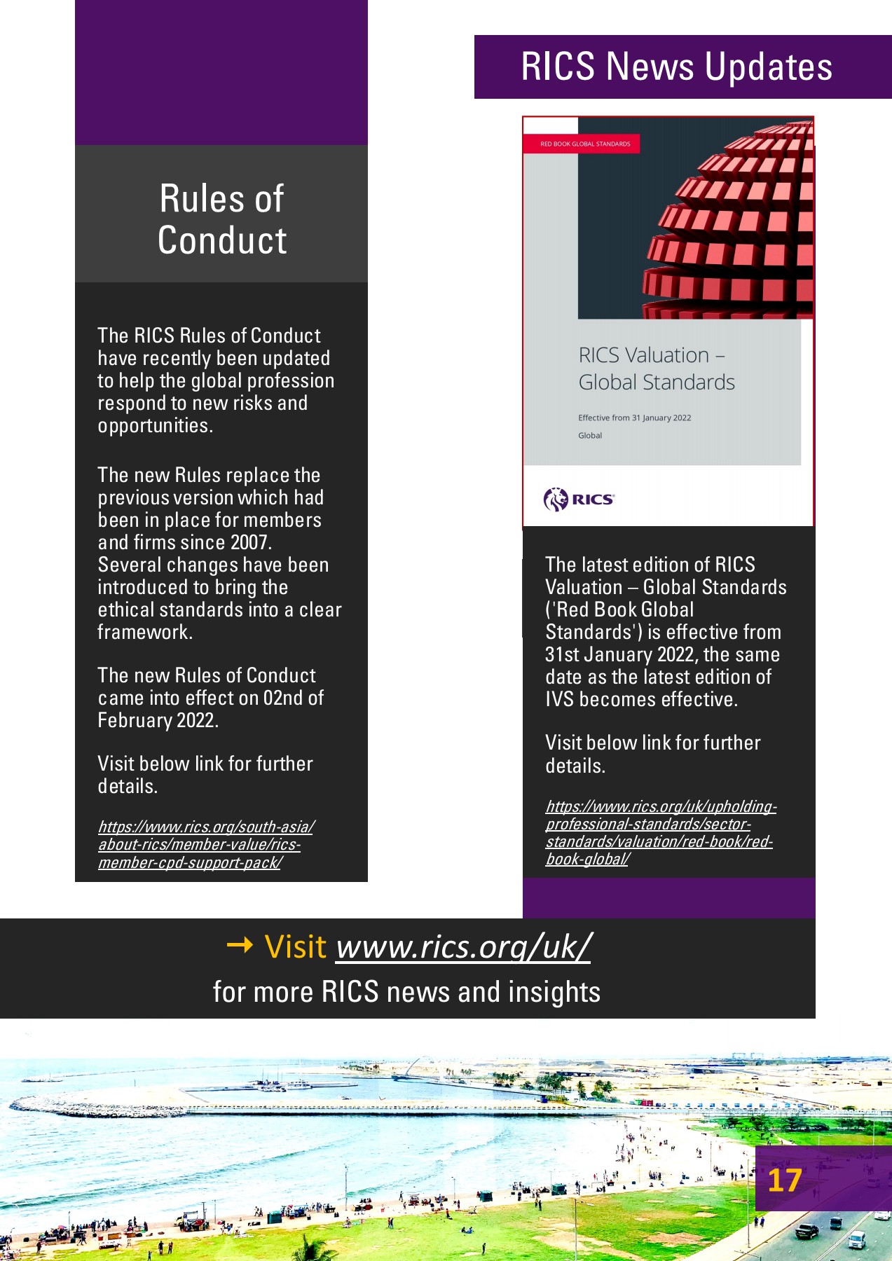 RICS Sri Lanka Newsletter - September - 2022 - ISSUE 01 - H Wickremasinghe - Page 17 | Flip PDF ...