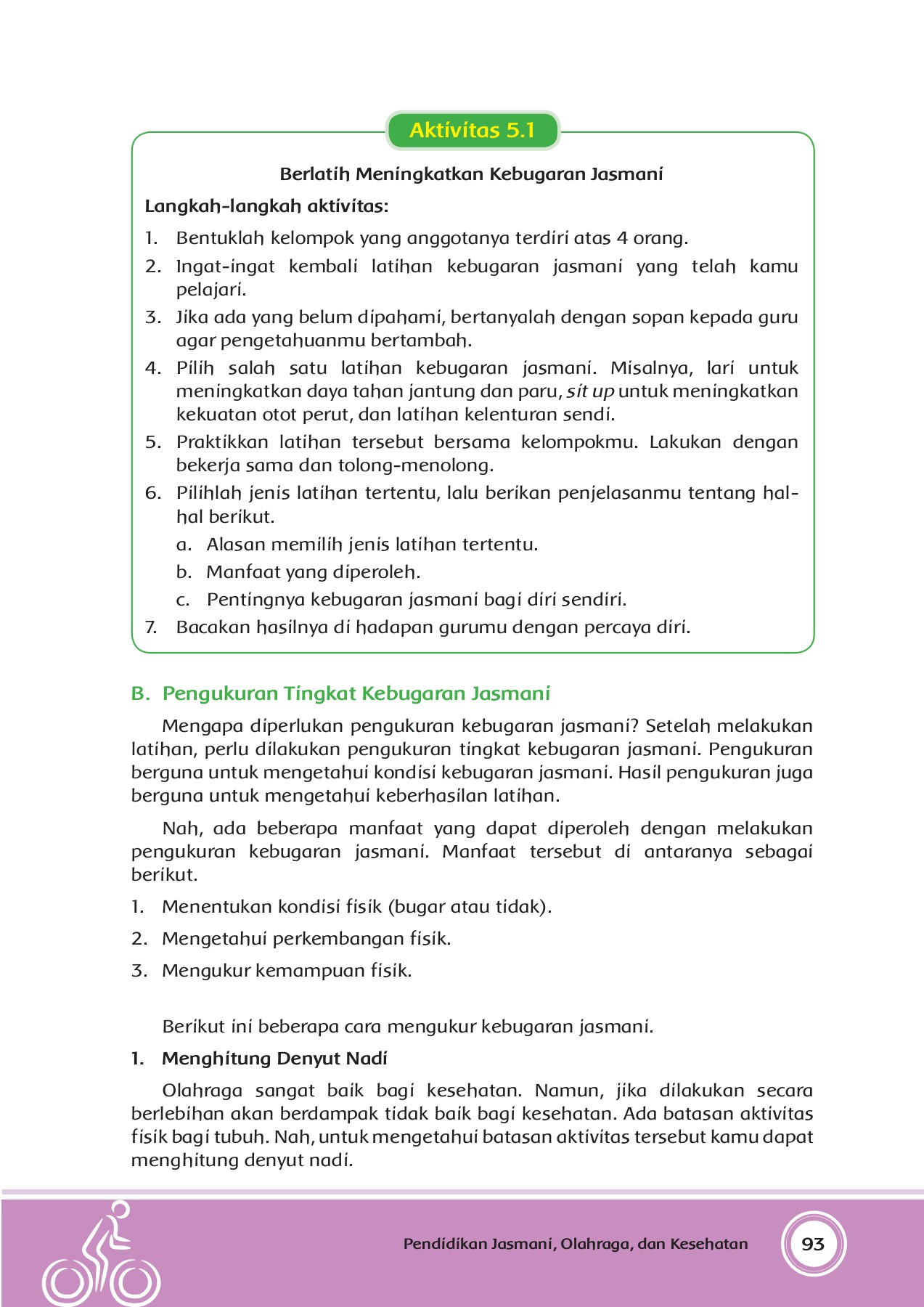 Buku Digital PJOK - Luh Kustini - Halaman 104 | PDF Online | PubHTML5