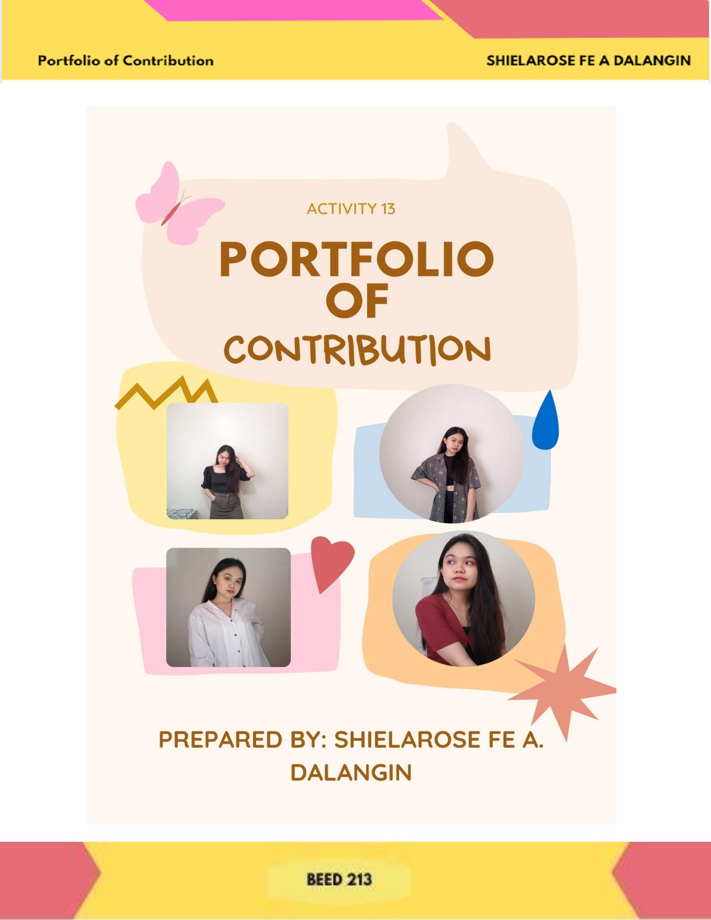 DALANGIN- PORTFOLIO - dalanginshielarosefe - Page 1 - 11 | Flip PDF Online | PubHTML5