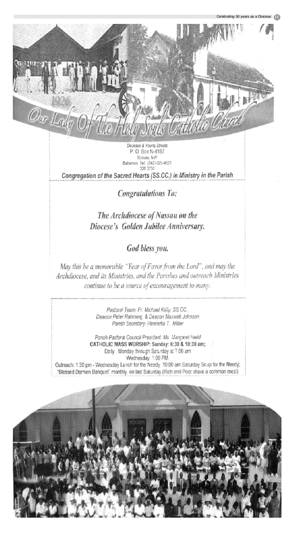 Bahama Catholic - 50th Anniversary Issue - Part 1 - jay_h_c - Page 11 ...