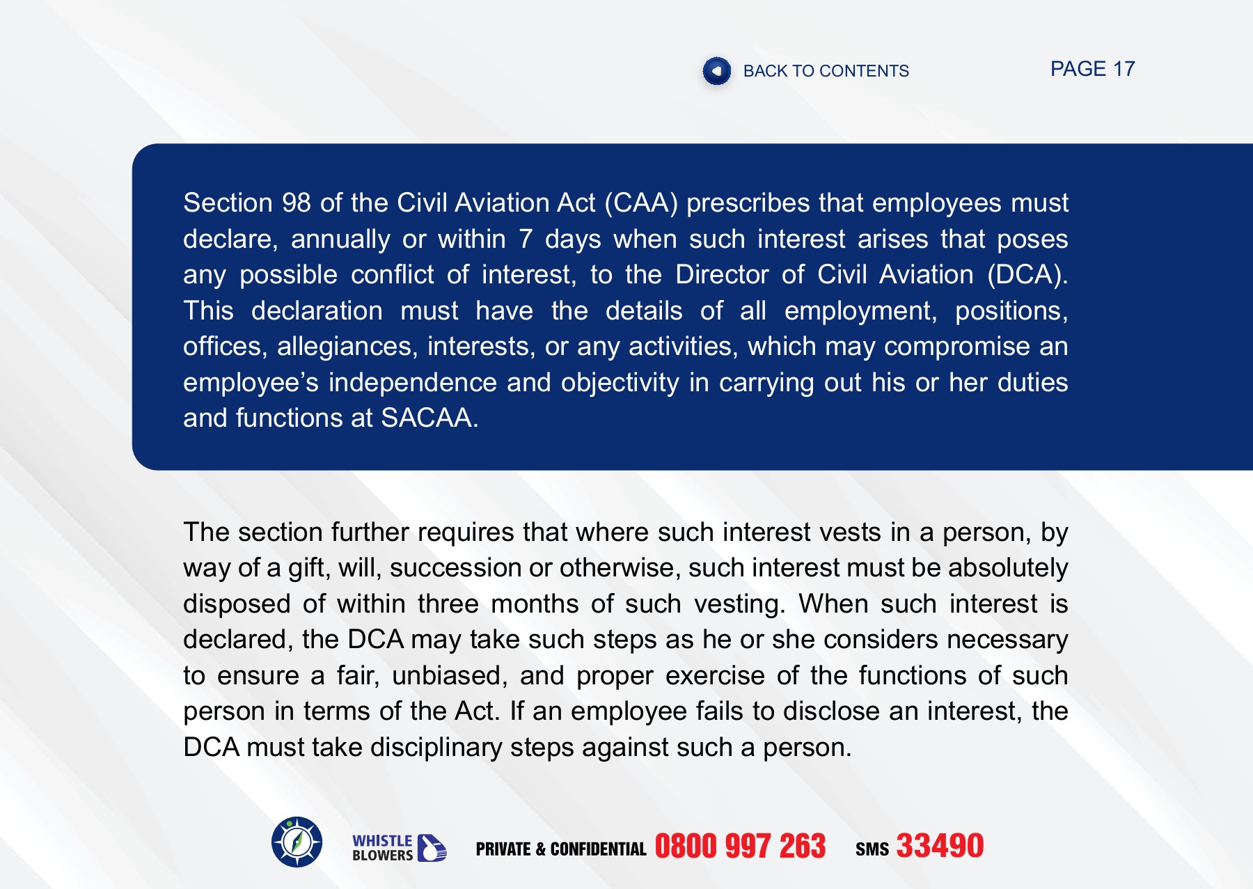 SACAA_ethics_handbook - sonja - Page 17 | Flip PDF Online | PubHTML5
