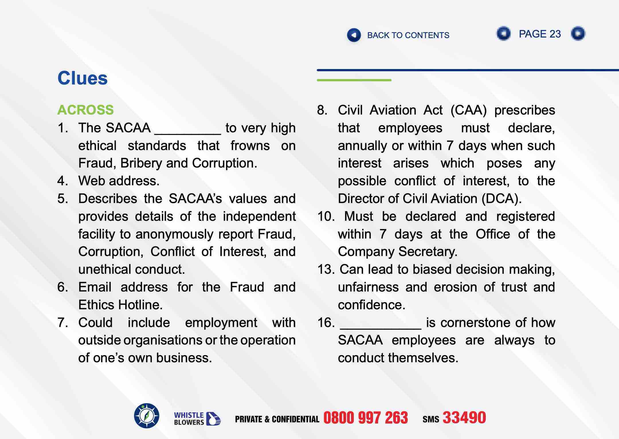 SACAA_ethics_handbook - sonja - Page 23 | Flip PDF Online | PubHTML5