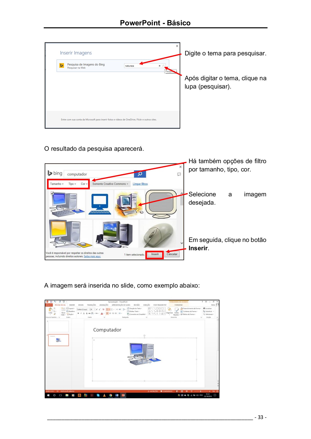 PowerPoint_Básico - Informática Amb - Page 34 | Flip PDF Online | PubHTML5