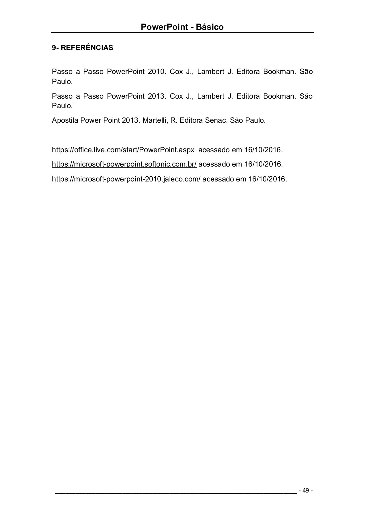 PowerPoint_Básico - Informática Amb - Page 50 | Flip PDF Online | PubHTML5