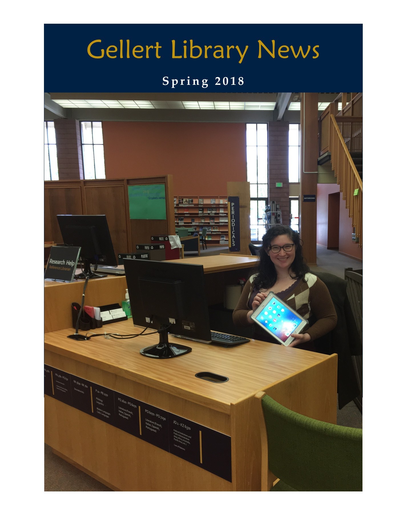 Gellert Library News - Spring 2018 - gkim - Page 1 - 6 | Flip PDF ...