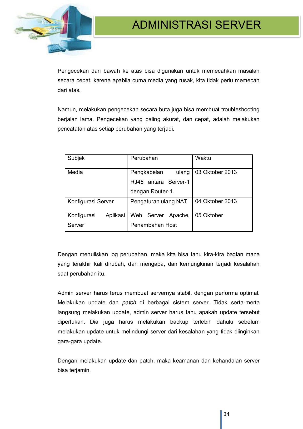 Kelas_10_SMK_Administrasi_Server_1 - Ahmad Fauzan - Halaman 34 | PDF Online | PubHTML5