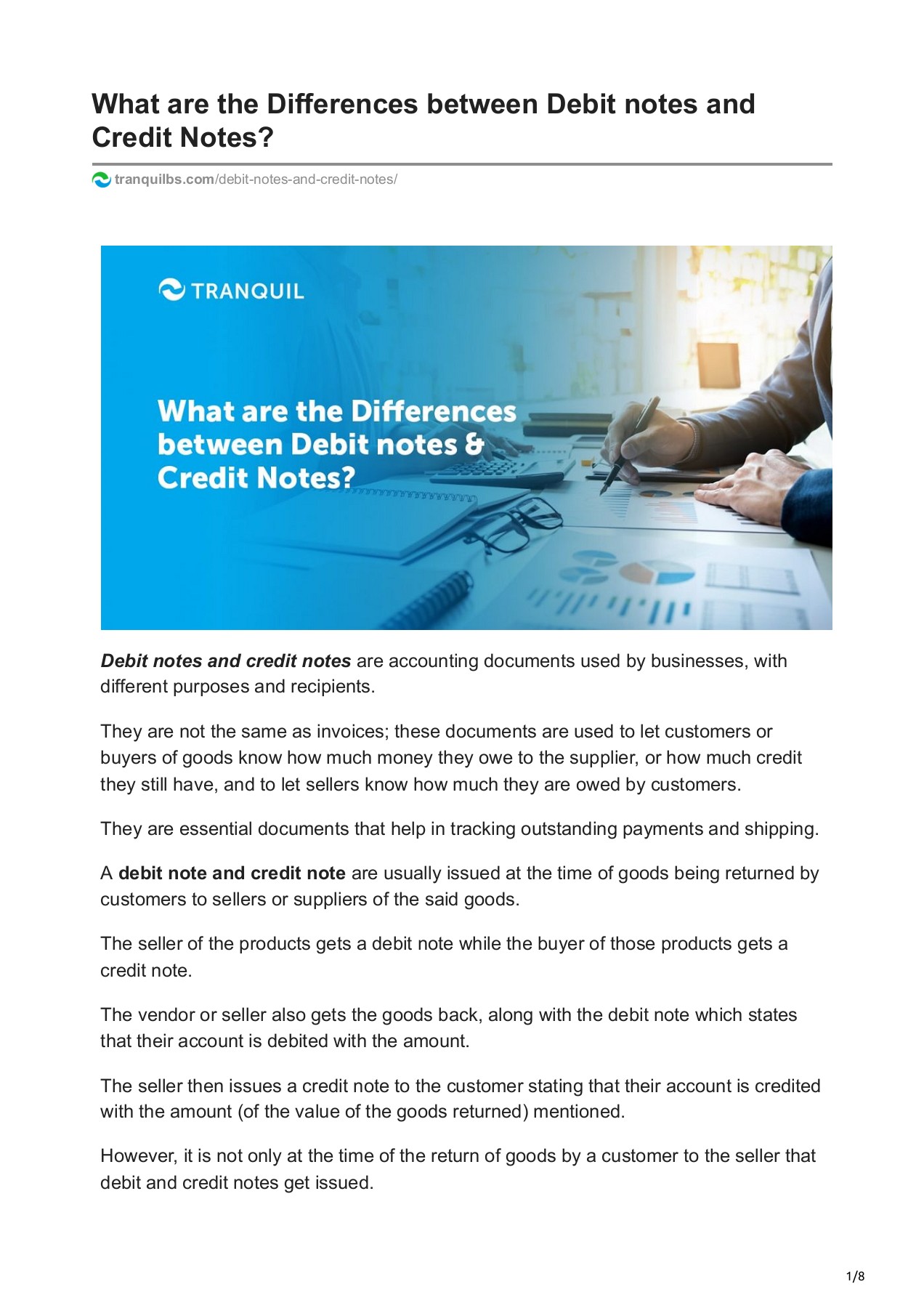 What are the Differences between Debit notes and Credit Notes ...