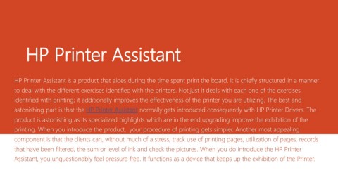 HP Printer Assistant - andersonswagreek - Page 1 - 5 | Flip PDF Online ...