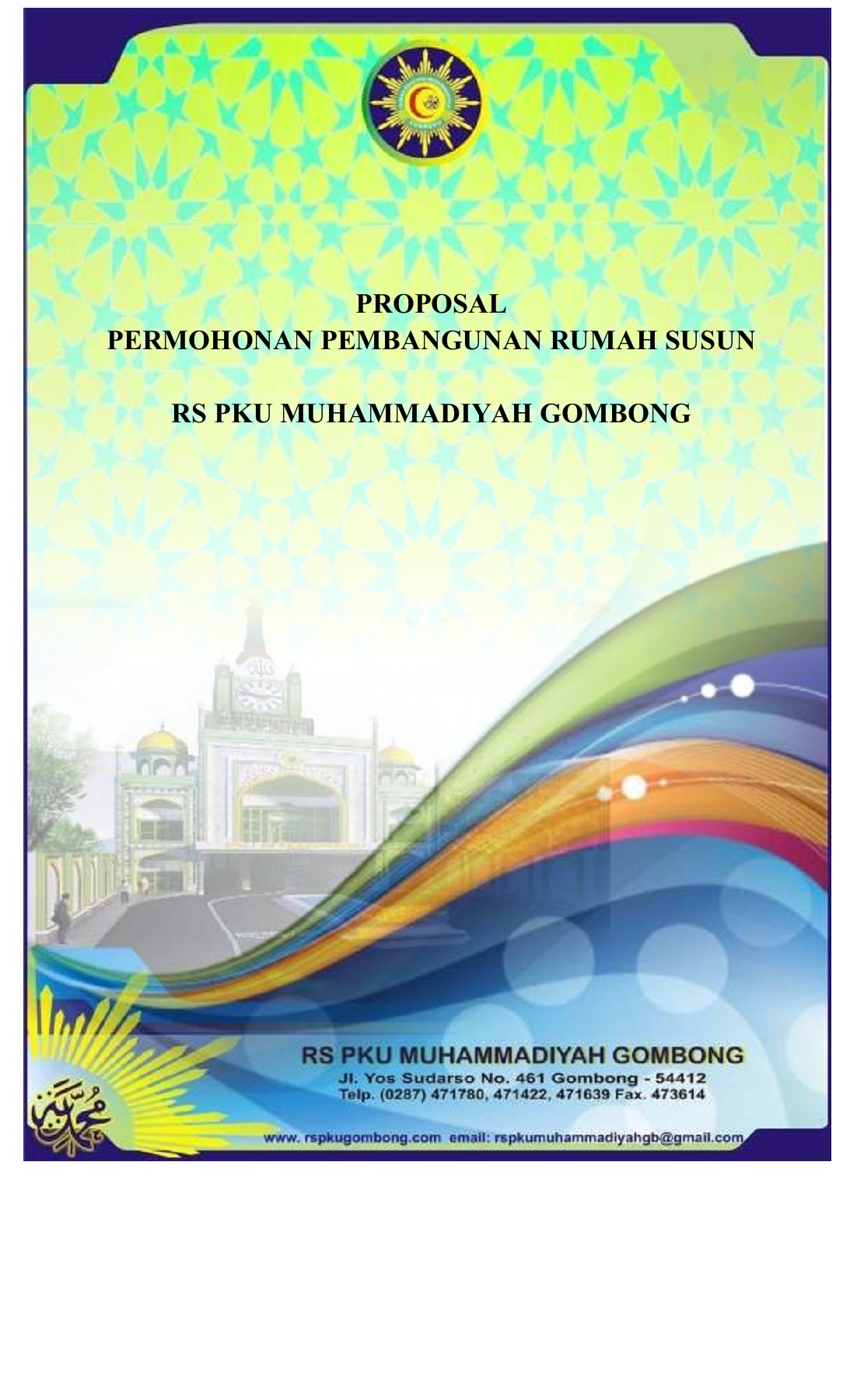 4. PROPOSAL RUSUN RS PKU MUHAMMADIYAH GB - RS PKU Muhammadiyah Gombong - Halaman 1 - 47 | PDF ...