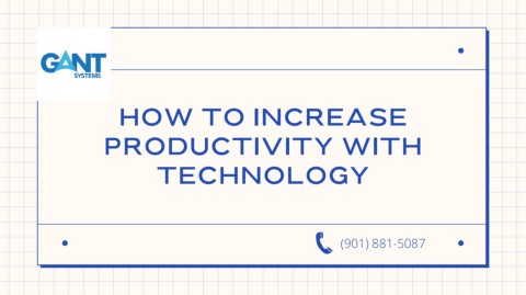 How To Increase Productivity With Technology
