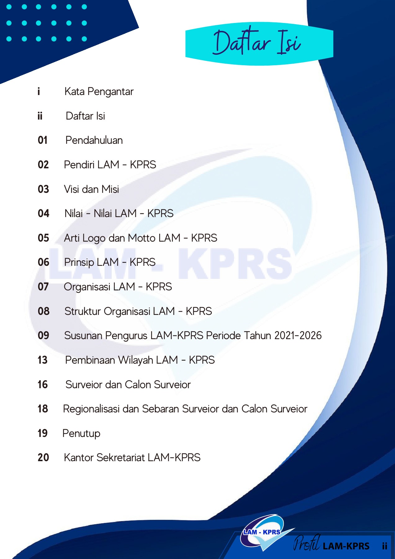 Profil LAM-KPRS-2021 - julianturang - Halaman 4 | PDF Online | PubHTML5