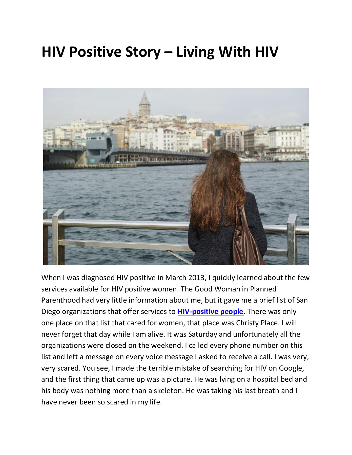 HIV Positive Story – Living With HIV - bharathram155 - Page 1 - 4 | Flip PDF Online | PubHTML5