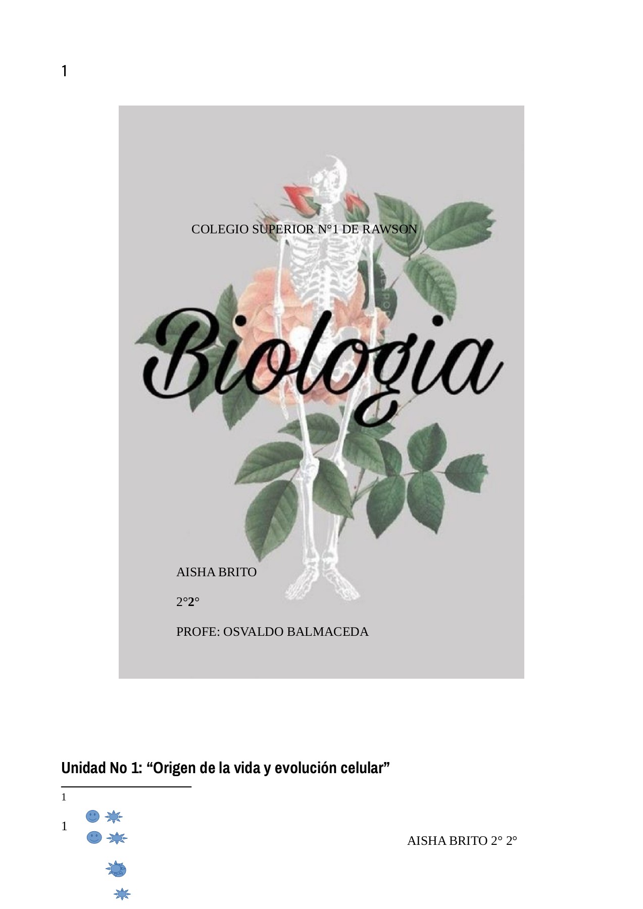 BIOLOGÍA 2 - - Página 1 - 20 | Flip PDF en línea | PubHTML5
