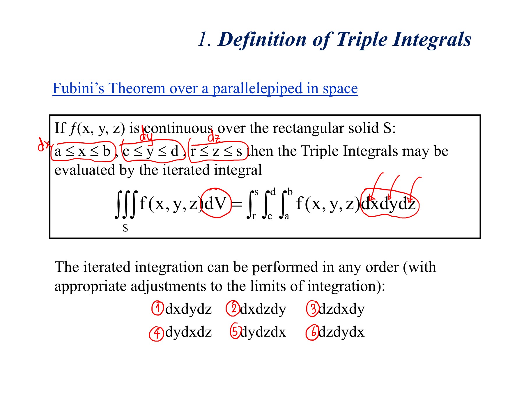9Triple integrals PPT - Siriwan Wasukree - Page 6 | Flip PDF Online | PubHTML5