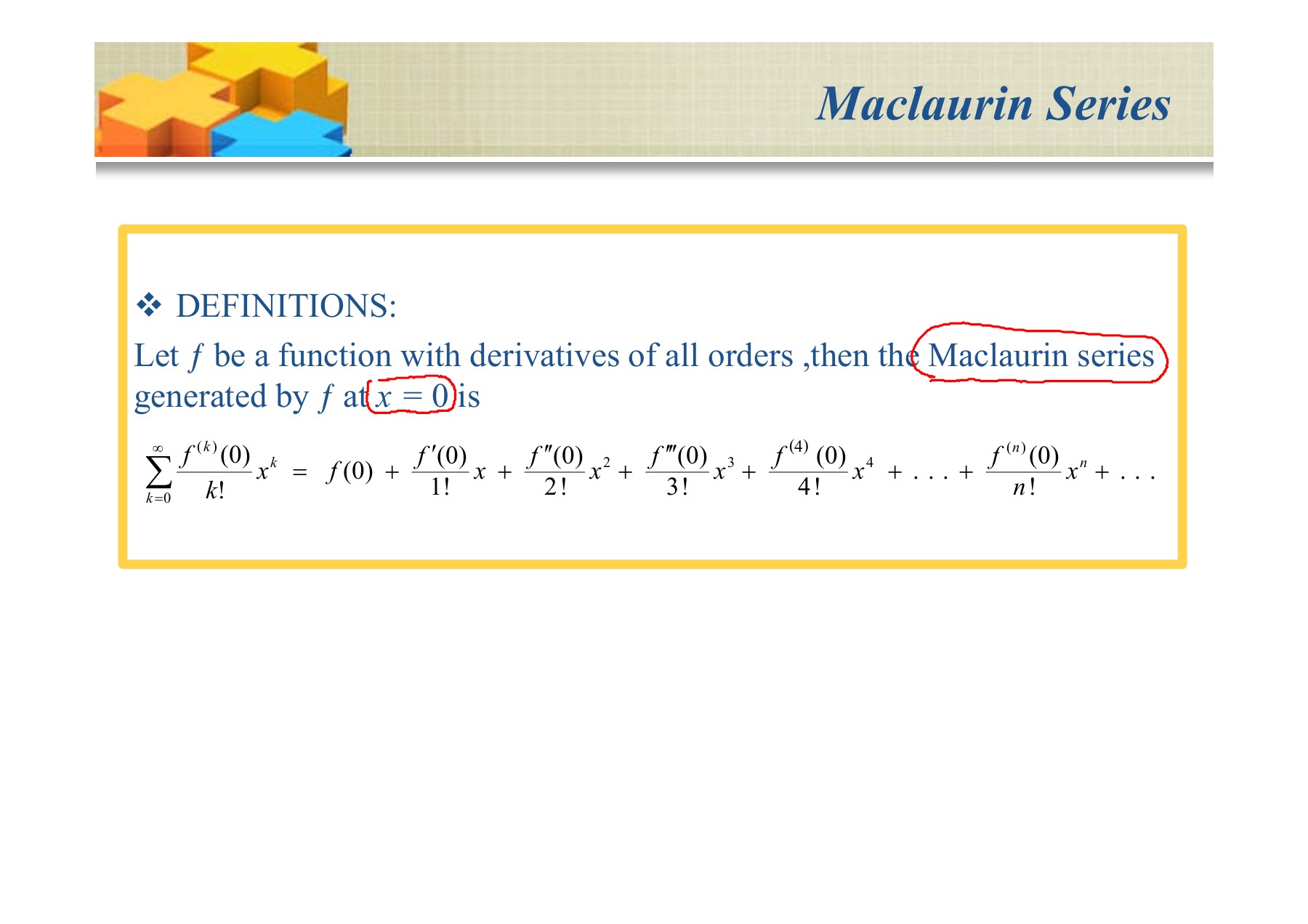 Lecture of Maclaurin Taylor Series - Siriwan Wasukree - Page 5 | Flip ...