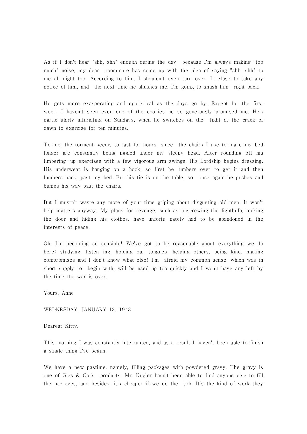 Anne Frank -The Diary Of A Young Girl - sertina2308 - Page 62 | Flip ...