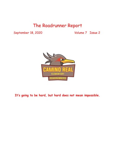 The Roadrunner Report_clone - yvette.soliz - Page 1 - 1 | Flip PDF ...