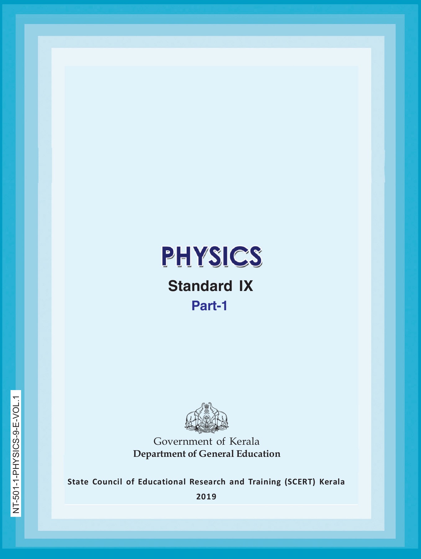 SCERT Kerala State Syllabus 9th Standard Physics Textbooks English Medium Part 1 ...
