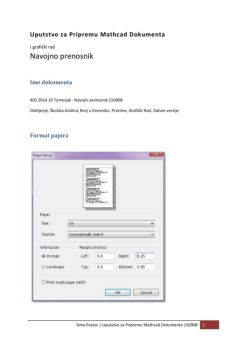 uputstvo-za-pripremu-mathcad-dokumenta-150908 - Mina Malu - Stranica 7 | listanje PDF ...
