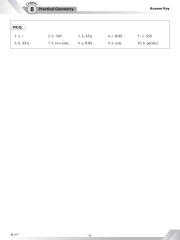 Grade7 Answer Key Math Ch8