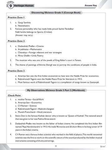 Grade5 Answer Key SST Ch9