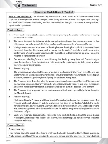 Grade7 Answer Key English Ch6