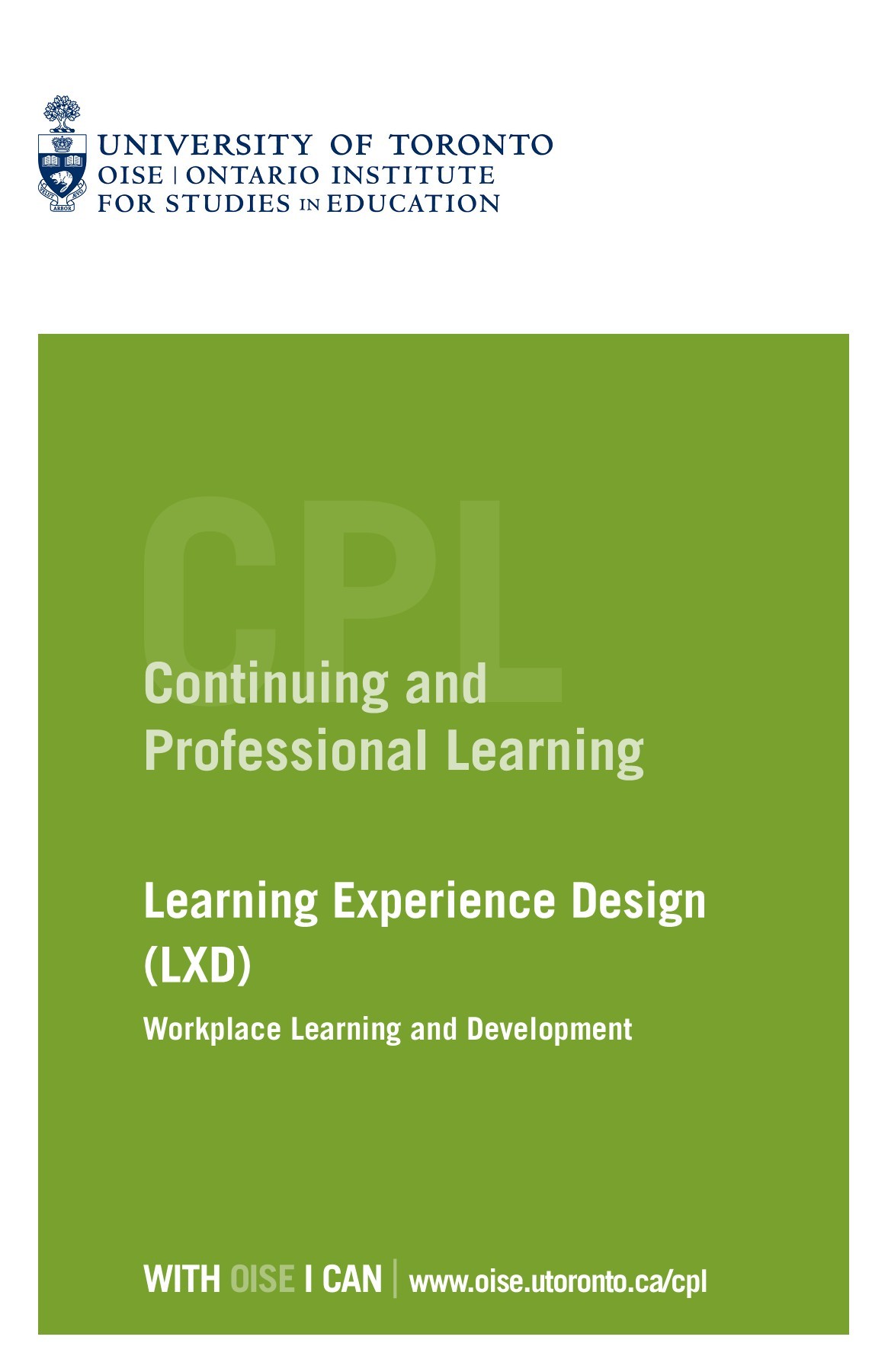 OISE Learning Experience Design Program - continuinged - Page 1 - 4 | Flip PDF Online | PubHTML5