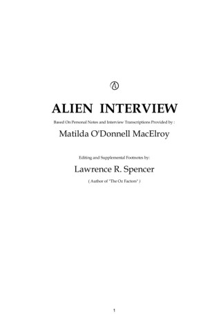 Alien Interview by Lawrence R. Spencer - ppnfd1828 - Page 164 | Flip ...