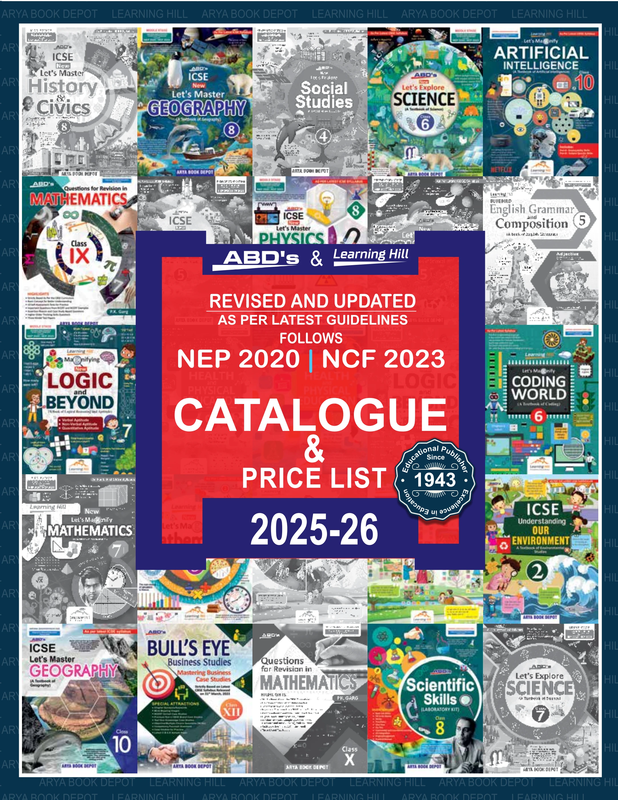 Arya Book Depot and Learning Hill - Catalogue 2025 - 2026 ...