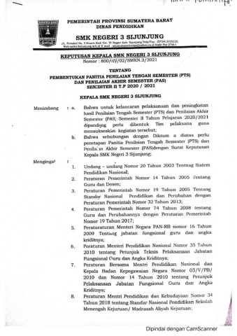 SK panitia PTS dan PAS 21 - Hasna Renita - Page 1 - 3 | Flip PDF Online ...