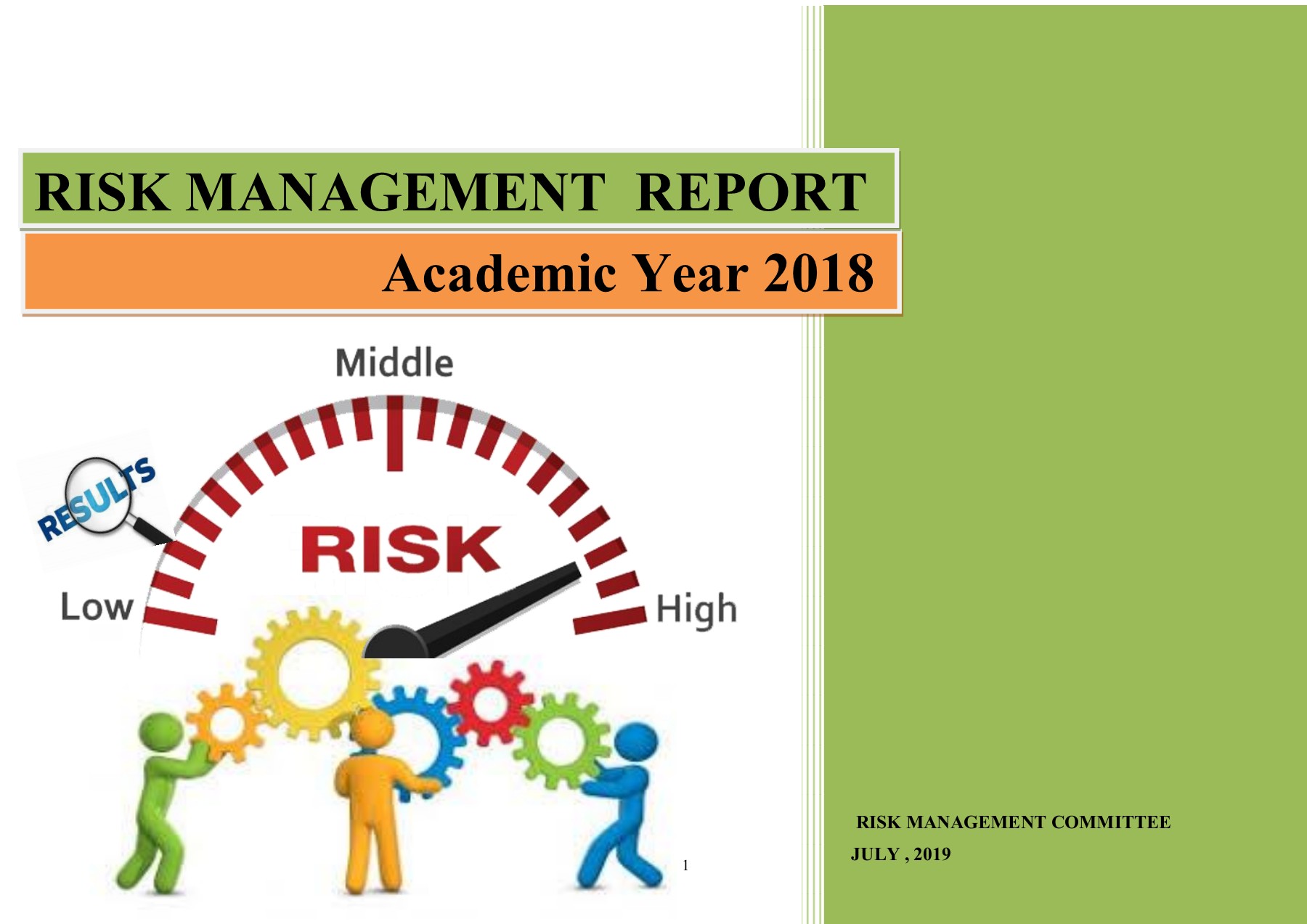 Risk management Report 2018 - mhodee - Page 1 - 7 | Flip PDF Online ...