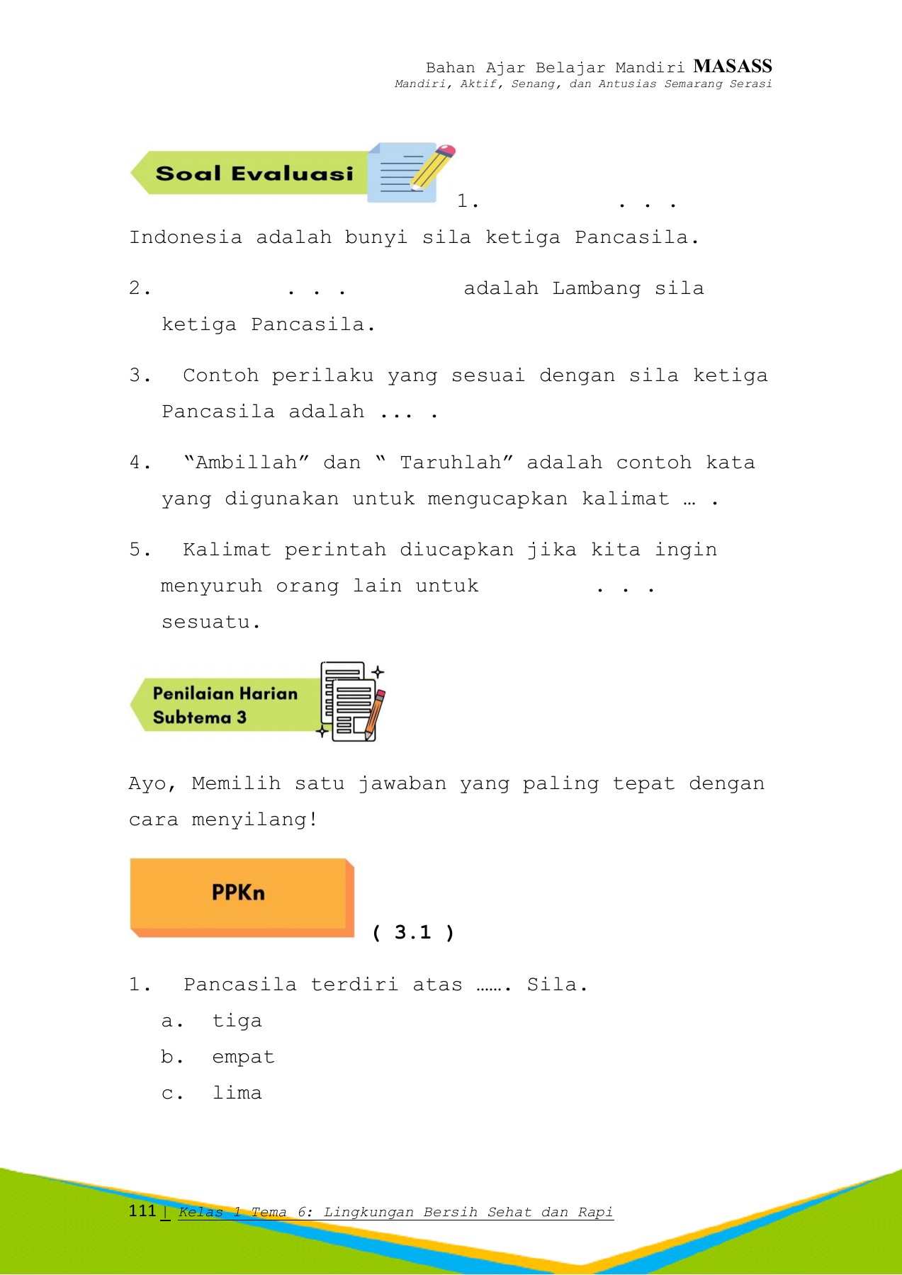 Modul Tema 6 - dianlenteraedukasi - Halaman 119 | PDF Online | PubHTML5
