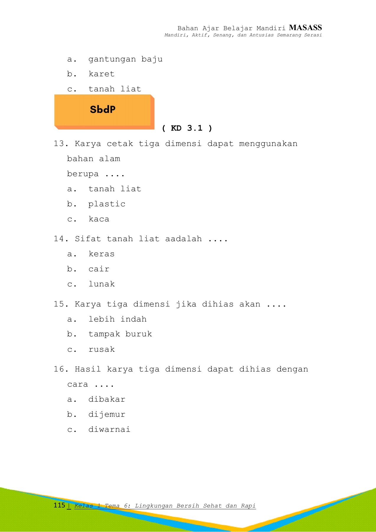 Modul Tema 6 - dianlenteraedukasi - Halaman 123 | PDF Online | PubHTML5