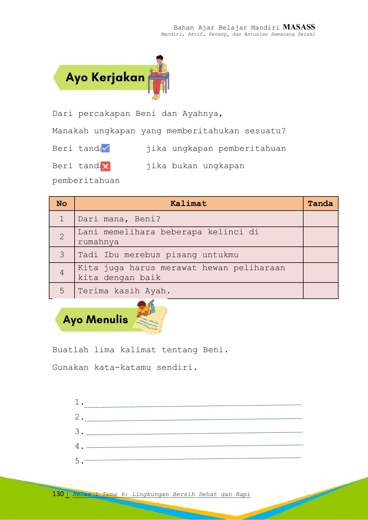 Modul Tema 6 - dianlenteraedukasi - Halaman 138 | PDF Online | PubHTML5