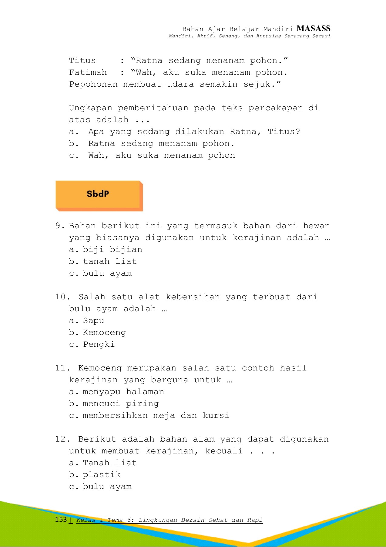 Modul Tema 6 - dianlenteraedukasi - Halaman 161 | PDF Online | PubHTML5