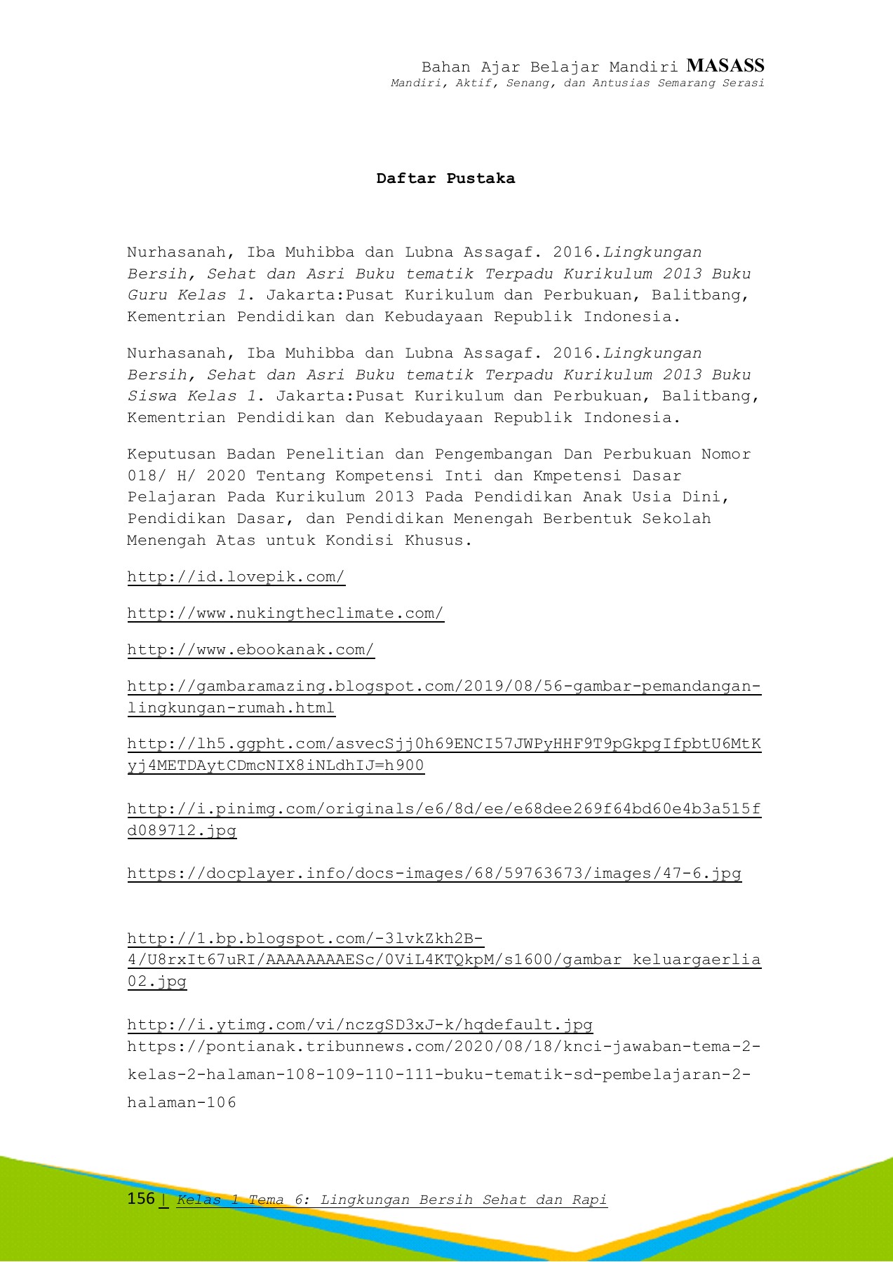 Modul Tema 6 - dianlenteraedukasi - Halaman 164 | PDF Online | PubHTML5