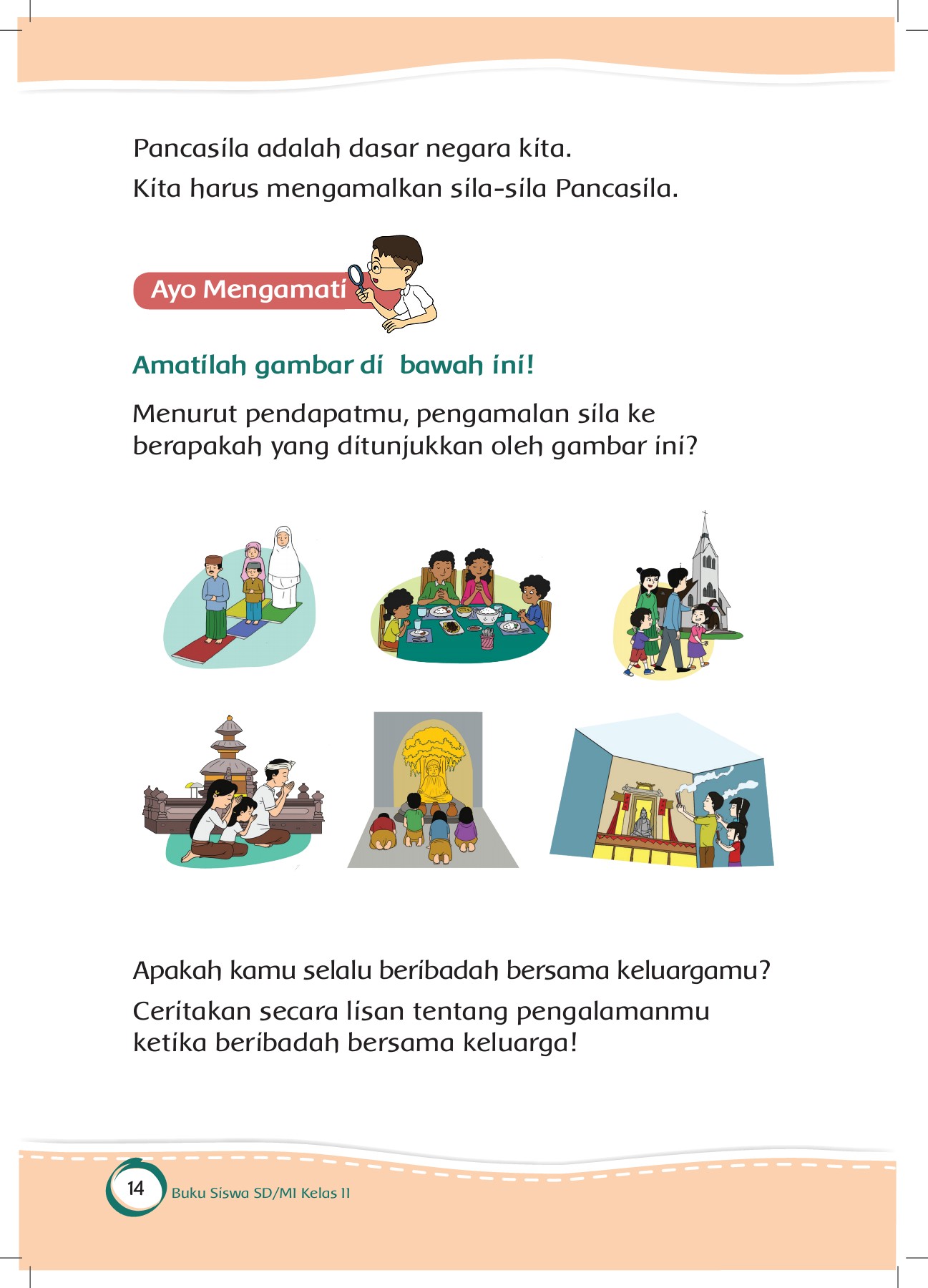 BSE Buku Siswa Kelas 2 - Tema 1 Hidup Rukun - dianlenteraedukasi - Muka ...