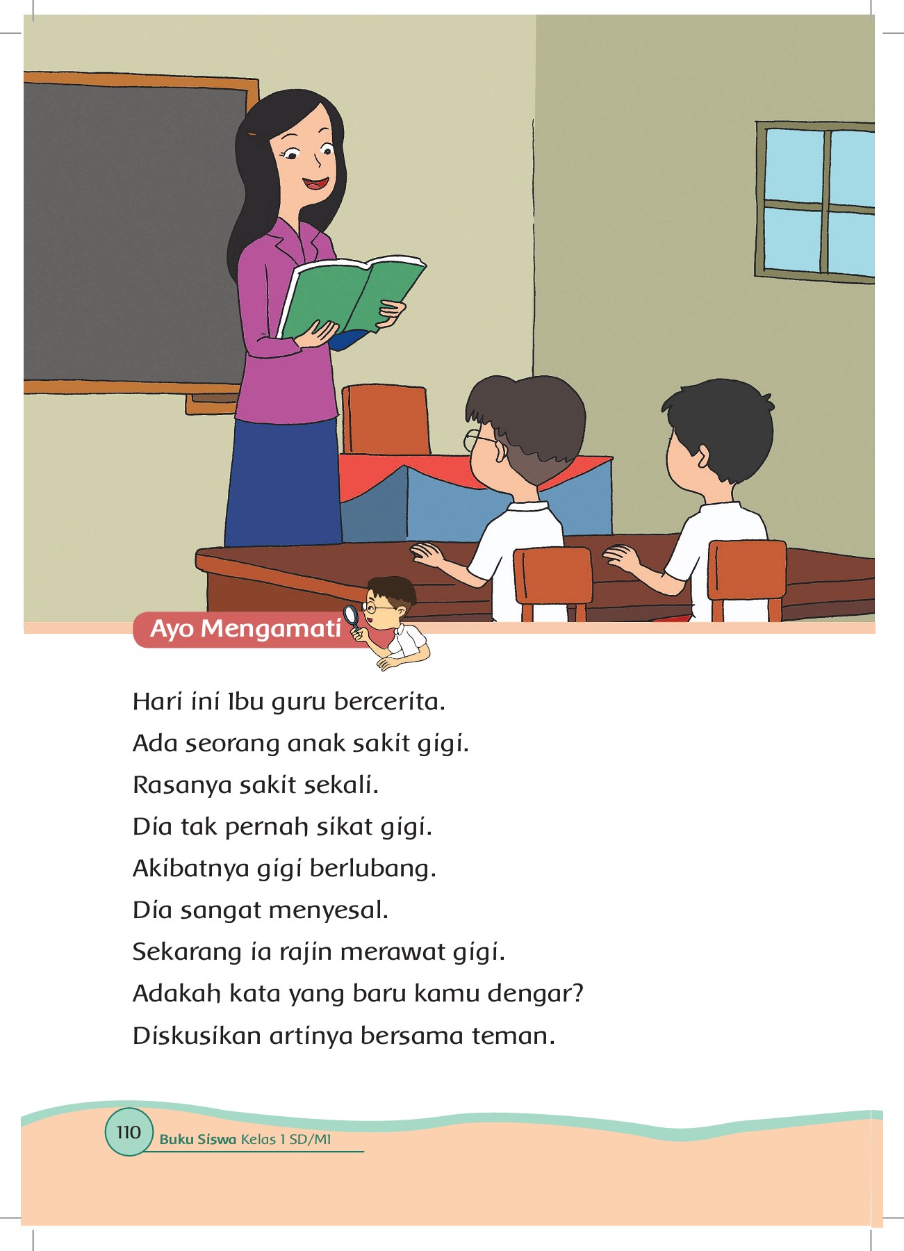 Buku Siswa Kelas 1. Tema 1. Diriku - dianlenteraedukasi - Halaman 117 ...