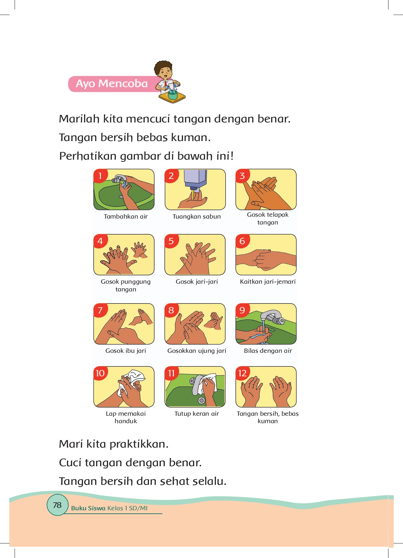 Buku Siswa Kelas 1. Tema 1. Diriku - dianlenteraedukasi - Halaman 85 ...