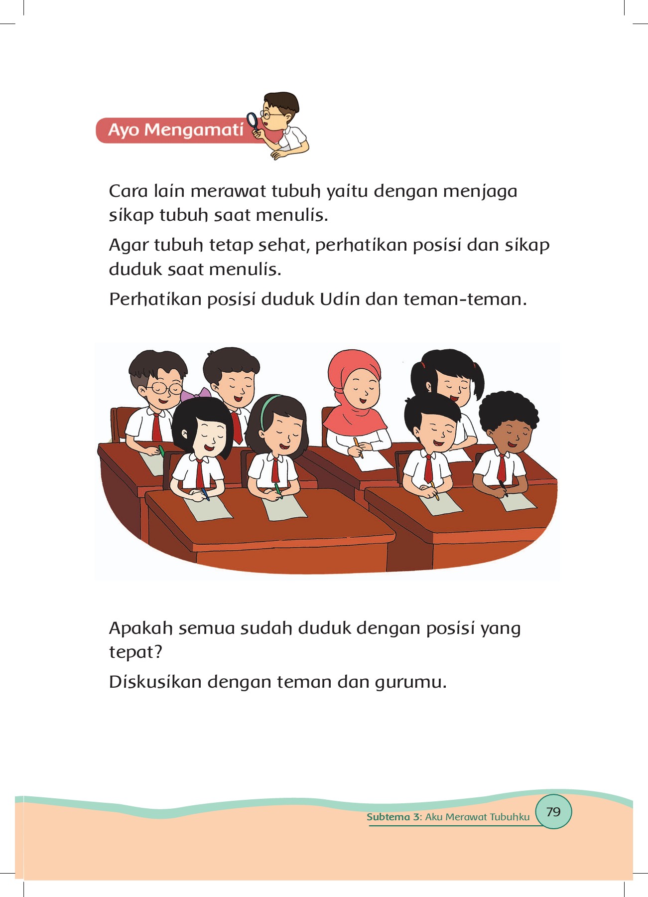 Buku Siswa Kelas 1. Tema 1. Diriku - dianlenteraedukasi - Halaman 86 ...