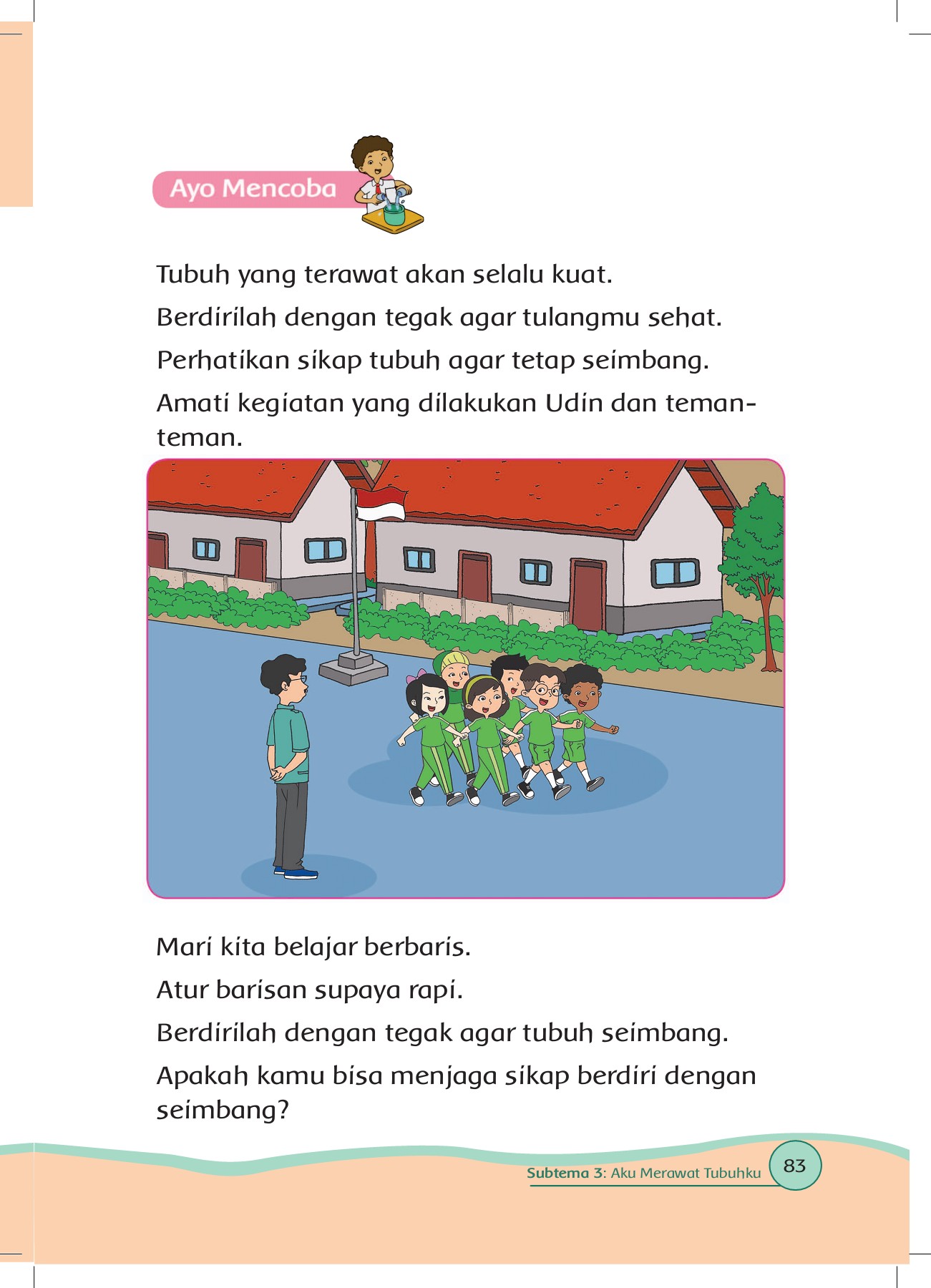 Buku Siswa Kelas 1. Tema 1. Diriku - dianlenteraedukasi - Halaman 90 ...