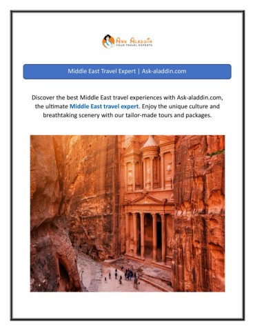 Middle East Travel Expert Ask-aladdin.com