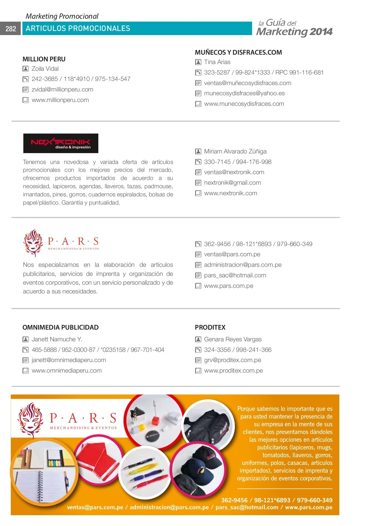 Virtual guía de marketing 2014 - zsyszleaux.s2 - Página 282 | Flip PDF ...