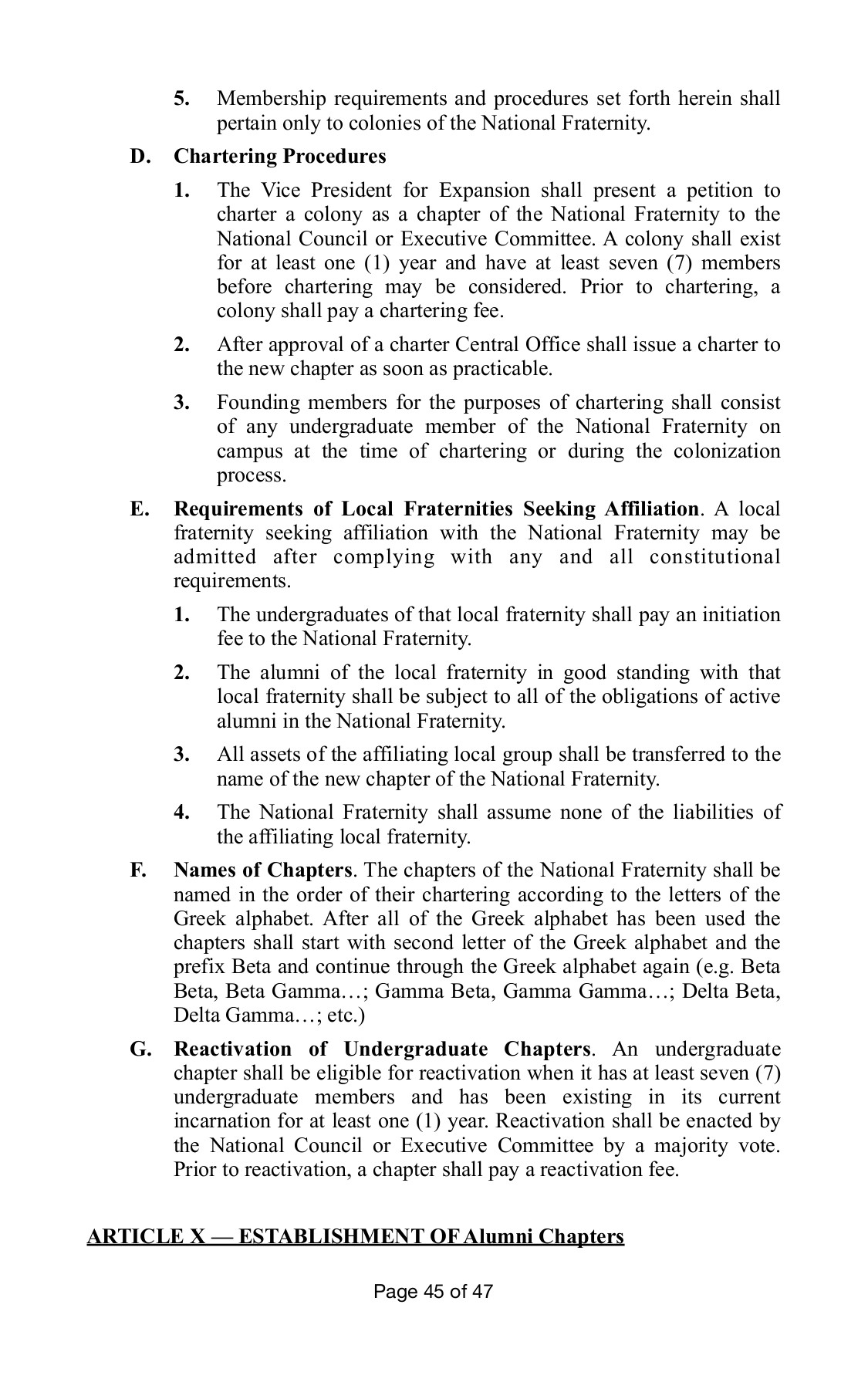 Constitution and Bylaws of Alpha Phi Delta (revised 2020) - Alpha Phi ...