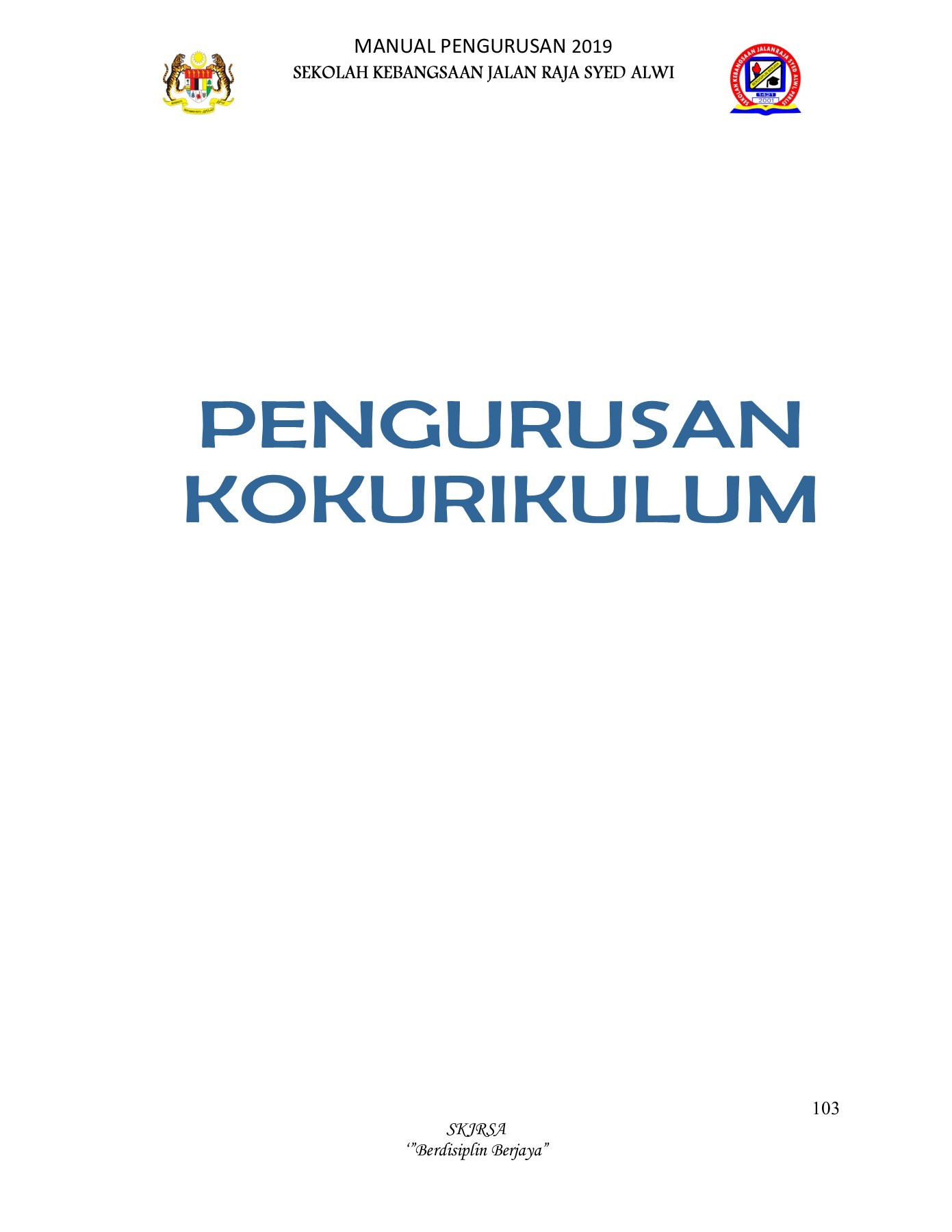 Manual Pengurusan 2019 - kca6311 - Muka Surat 105 | Membalik PDF Dalam talian | PubHTML5