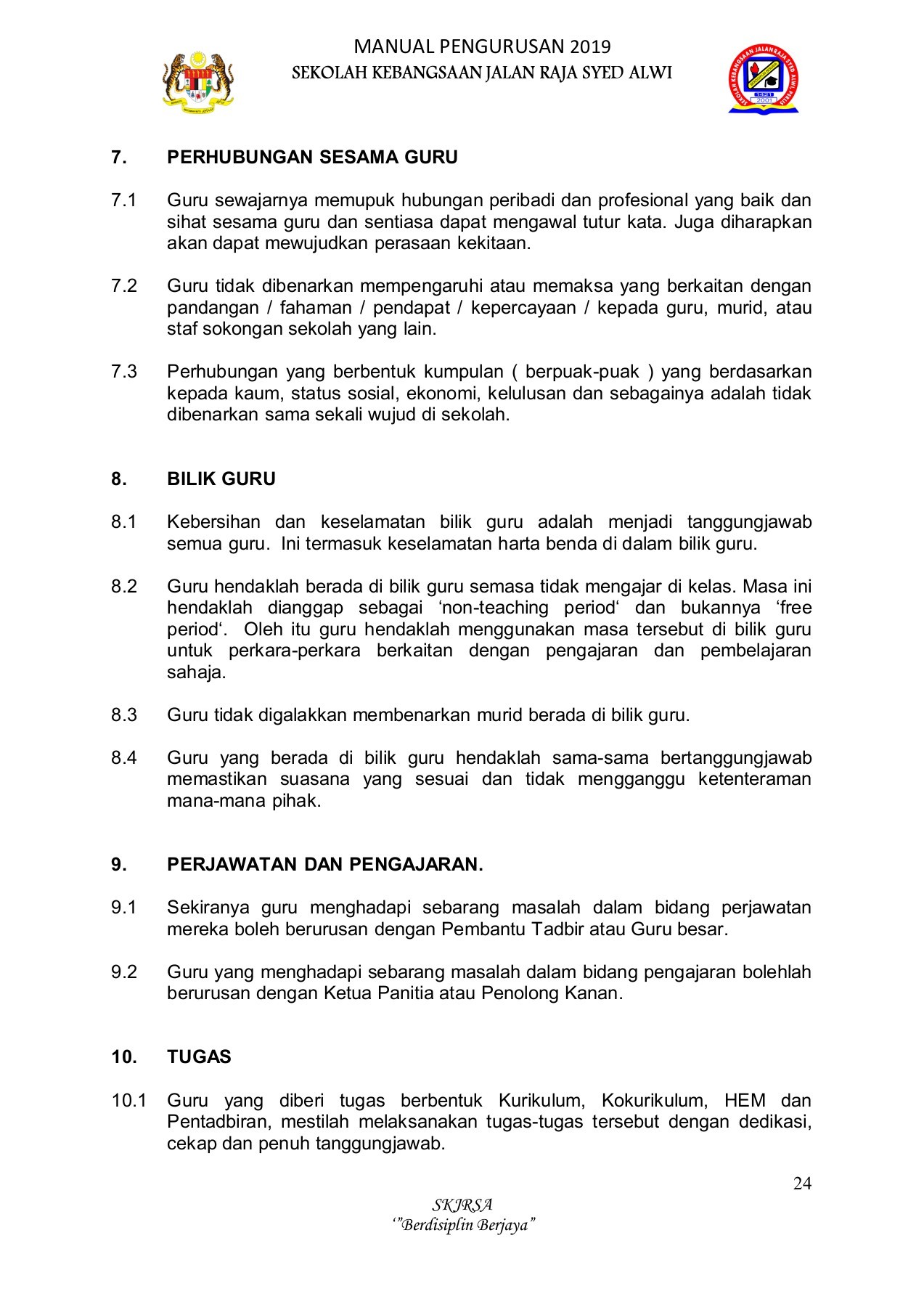 Manual Pengurusan 2019 - kca6311 - Muka Surat 24 | Membalik PDF Dalam talian | PubHTML5