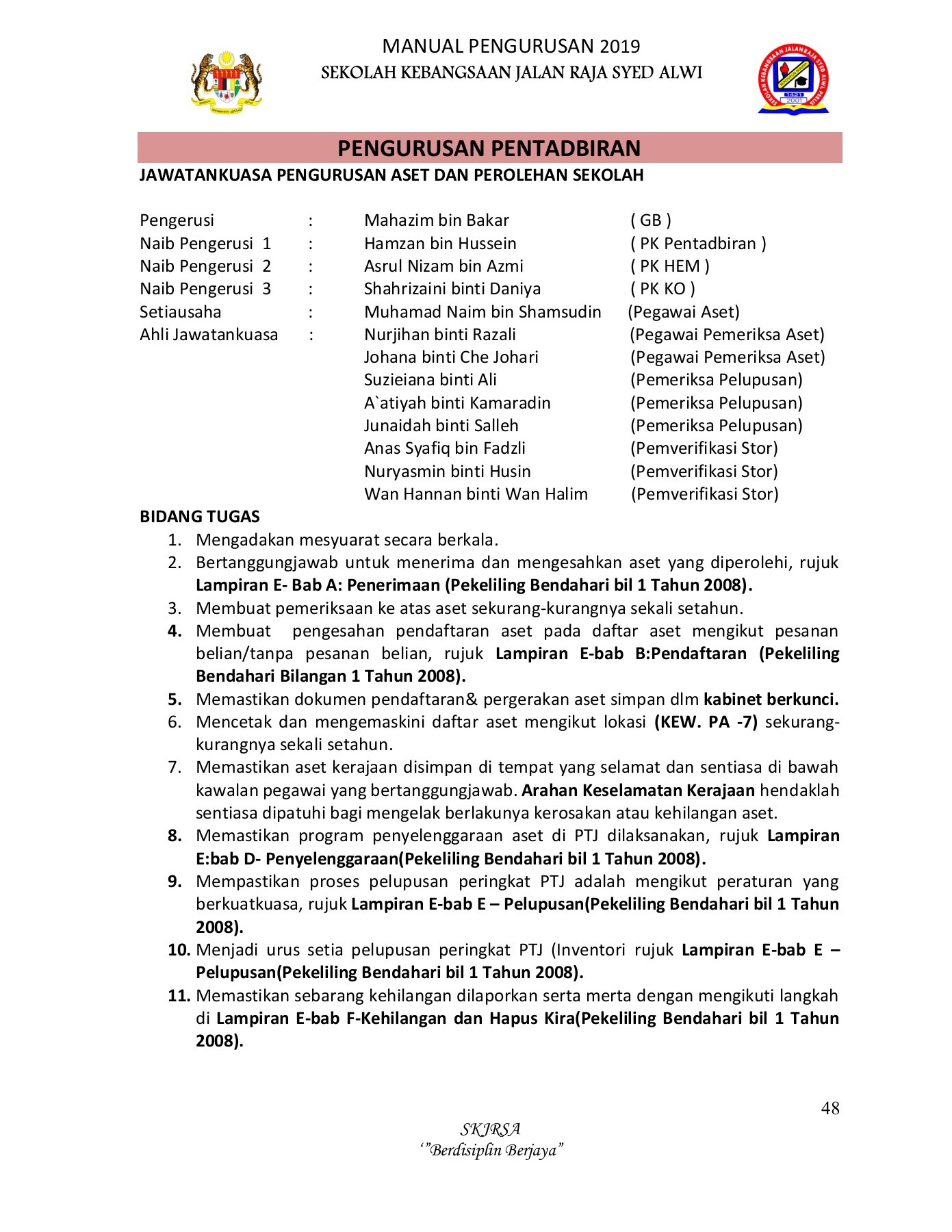 Manual Pengurusan 2019 - kca6311 - Muka Surat 49 | Membalik PDF Dalam talian | PubHTML5